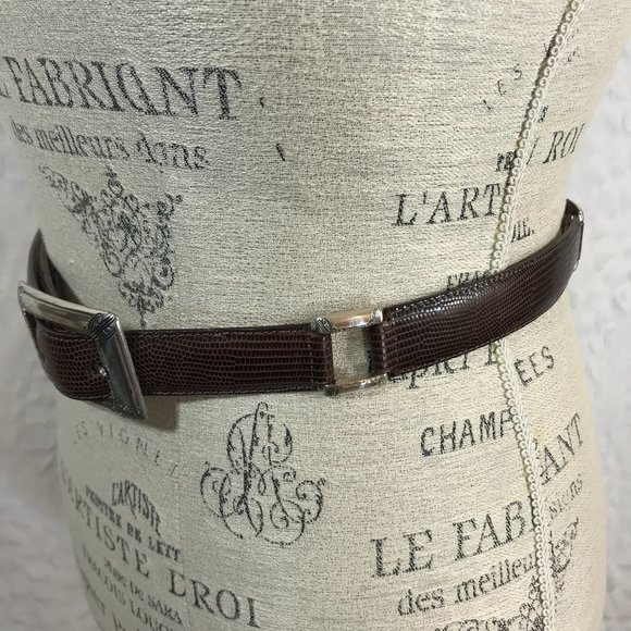 Brighton | Accessories | Brighton Vintage 2329 Brown Leather Belt ...